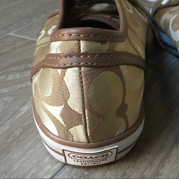 Coach | Sweaters | Coach Tankhaki Barrette Signature Sneakers | Poshmark